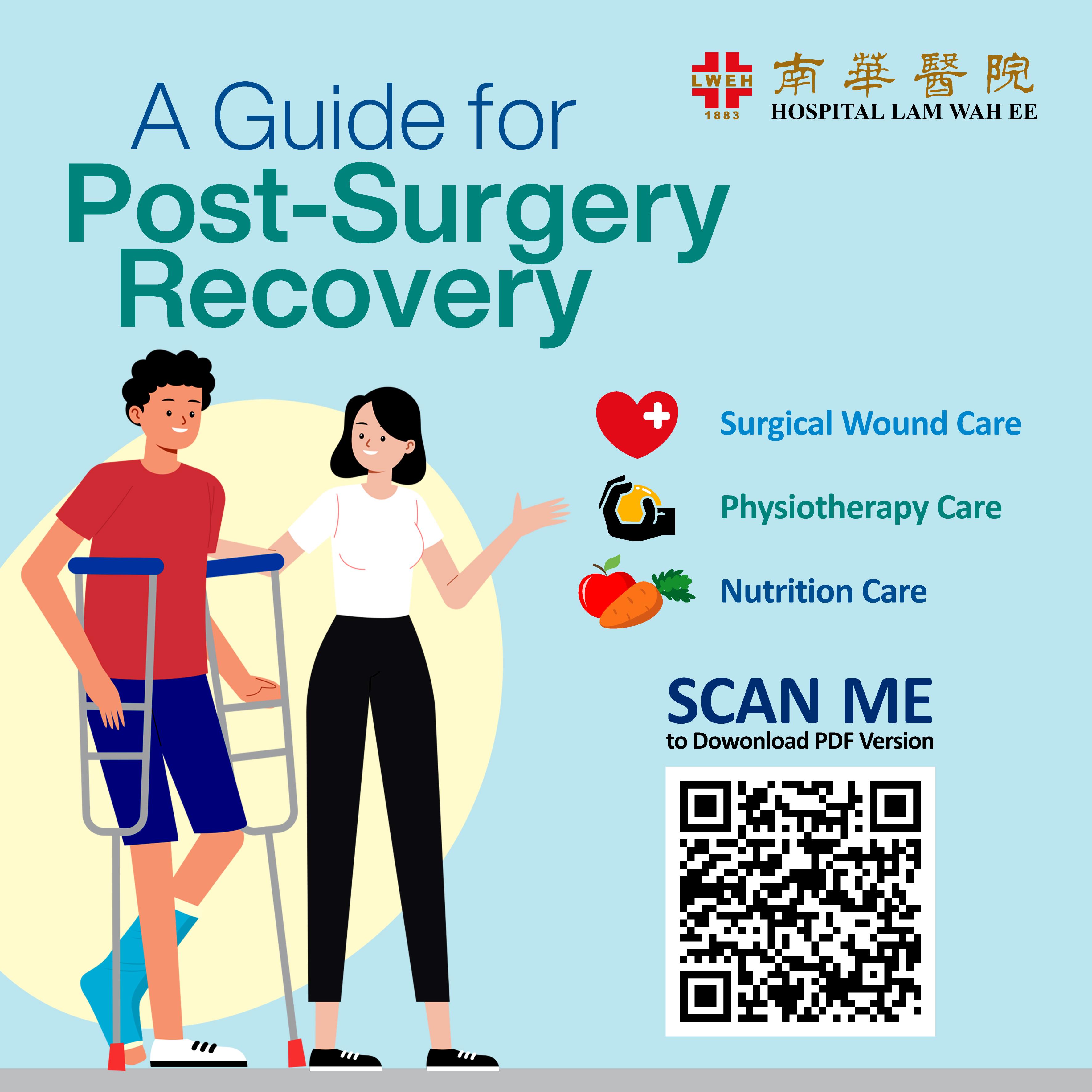 Post Surgery Recovery | Hospital Lam Wah Ee is an independent ...
